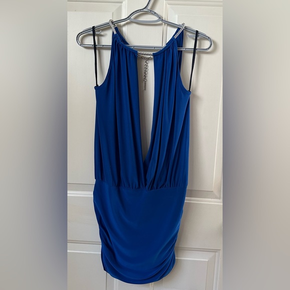 Dresses | Womens Blue Form Fitting Dress | Poshmark